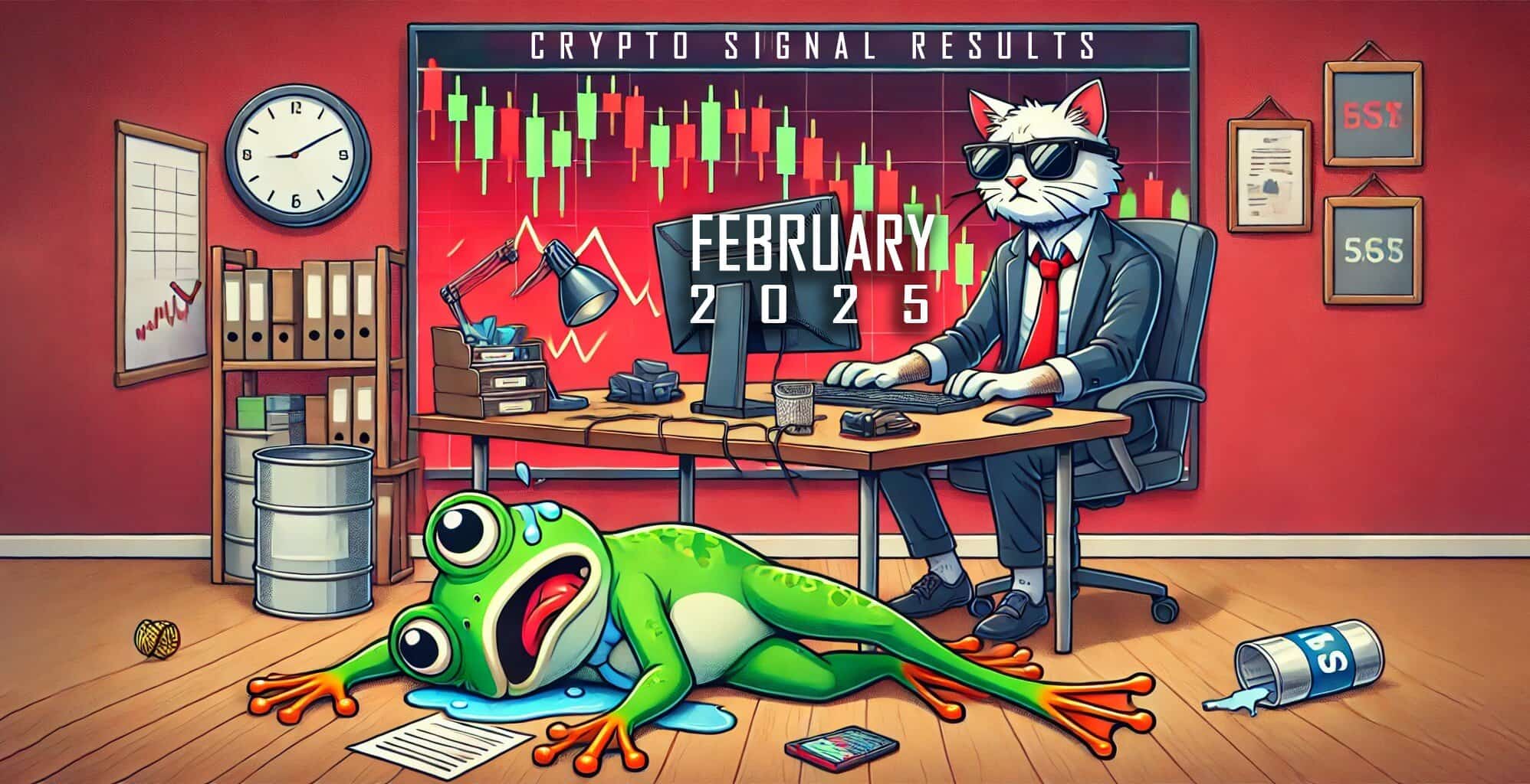 February 2025 Crypto Signal Results